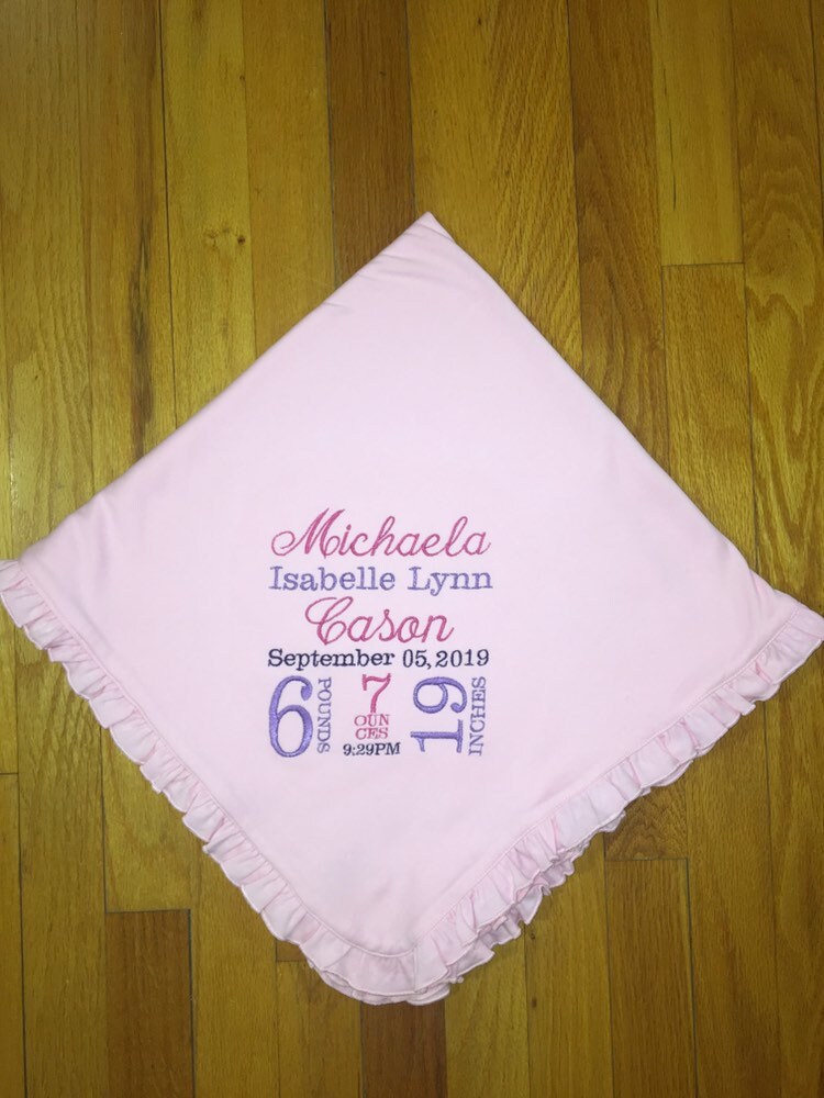 Personalized Baby Blanket/Personalized Baby Blanket for Baby | Etsy