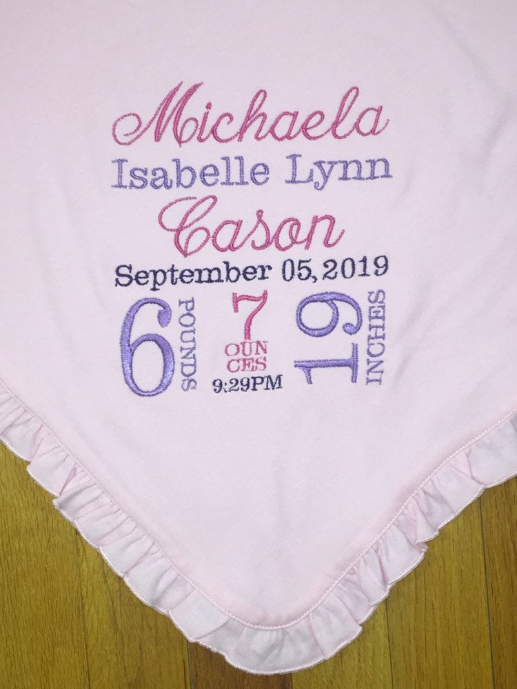 Personalized Baby Blanket/Personalized Baby Blanket for Baby | Etsy