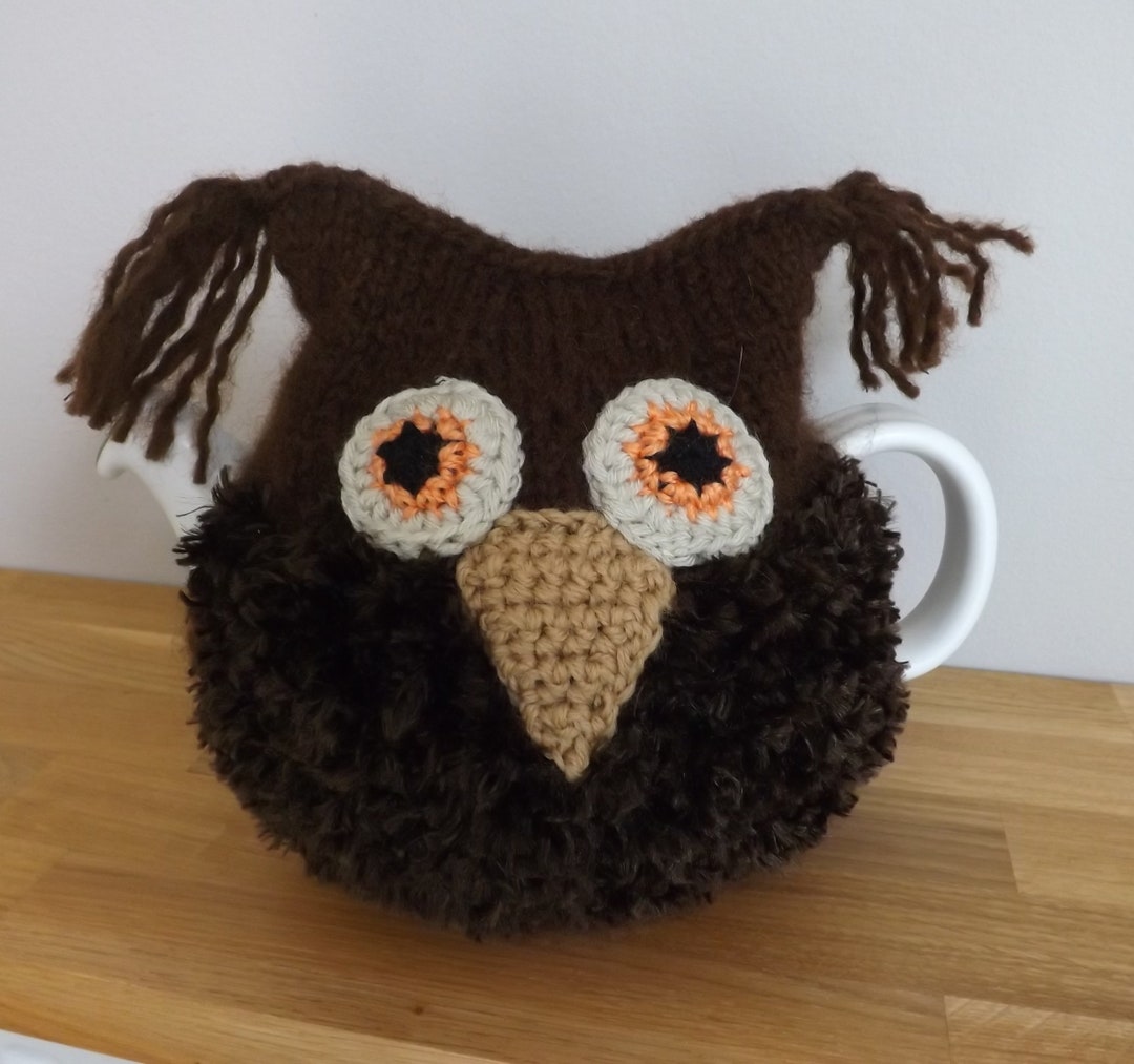 OWL Tea Cosy, Brown Owl. Mothers Day Gift, Bird Lovers Gift, Owl Lovers ...