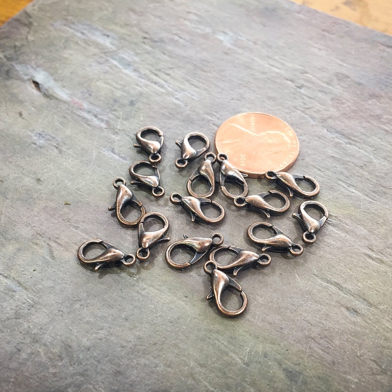 Copper Lobster Clasp - Etsy