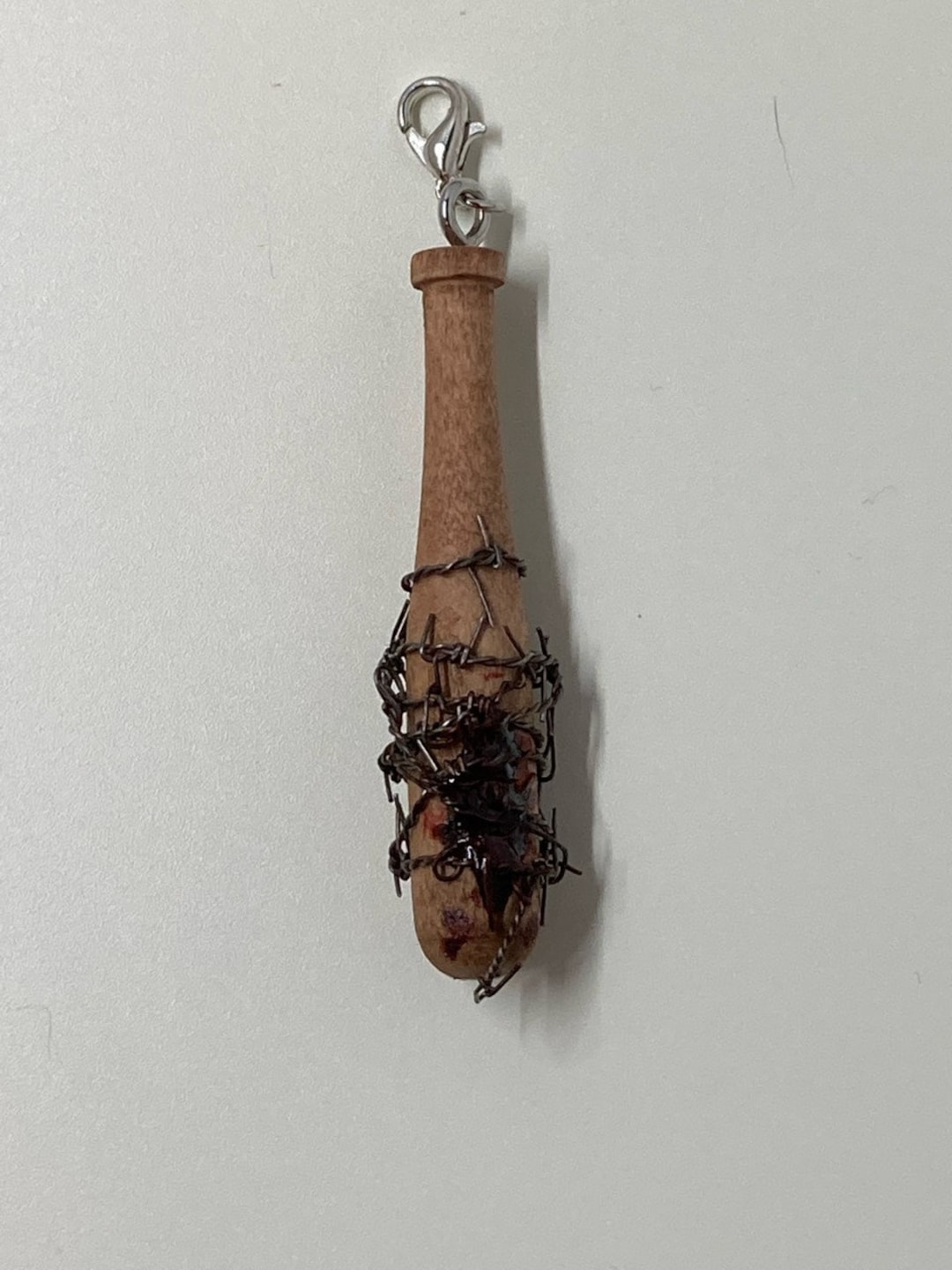 TWD "lucille" Bat Pendant or Ornament the Walking Dead - Etsy