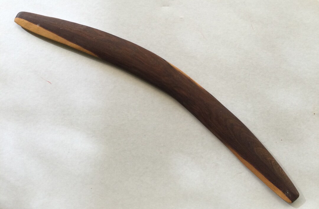 Old North West Australian Aboriginal Boomerang Mulga Wood From the ...