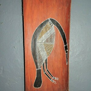 Australian Aboriginal Artist Bark Painting Indigenous Original Art ...