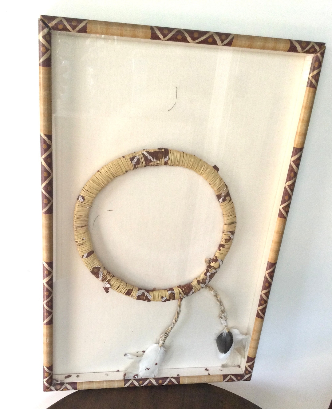 Australian Aboriginal Ceremonial Feather Headdress Artifact Natural ...