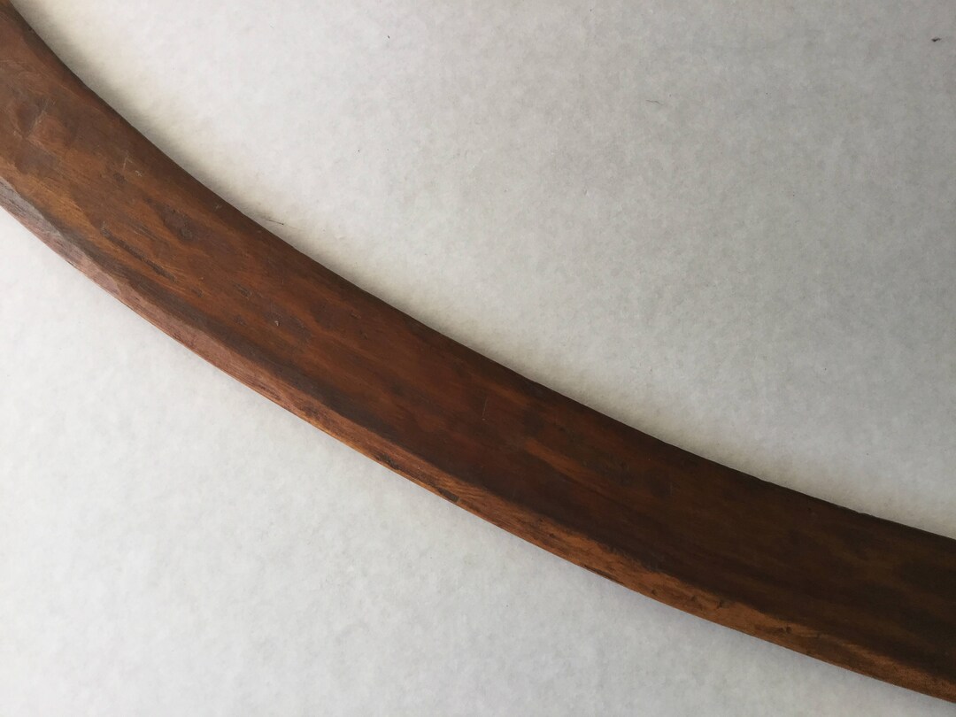 Old North West Australian Aboriginal Hooked Boomerang Stone Adzed Cut ...