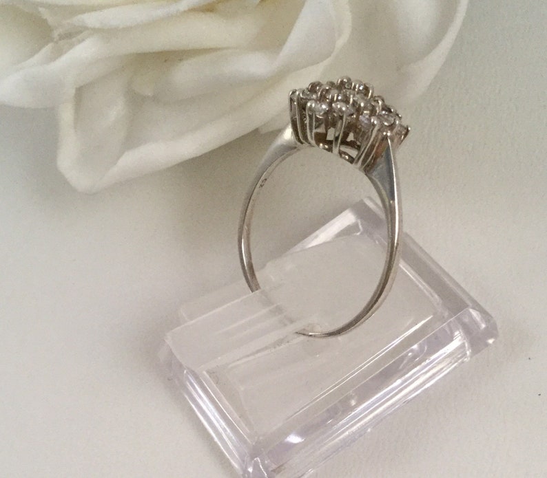 Vintage Jewellery Classic Victorian Sterling Silver Ring With - Etsy