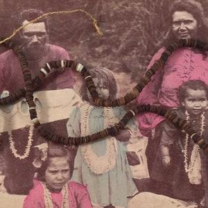 Vintage Australian Aboriginal Jewelry Necklace Made With Coral and ...