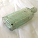 Old Vintage Antique Green Glass Bottle Ellimans Universal Embrocation ...