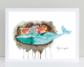 Life is Good Print | Etsy