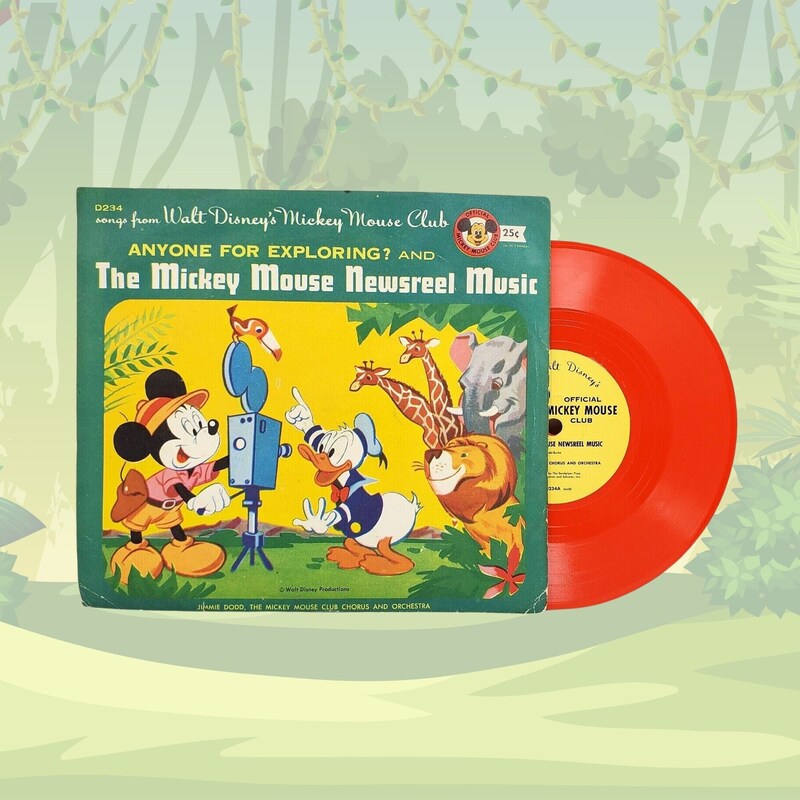 Mickey Mouse Record - Etsy