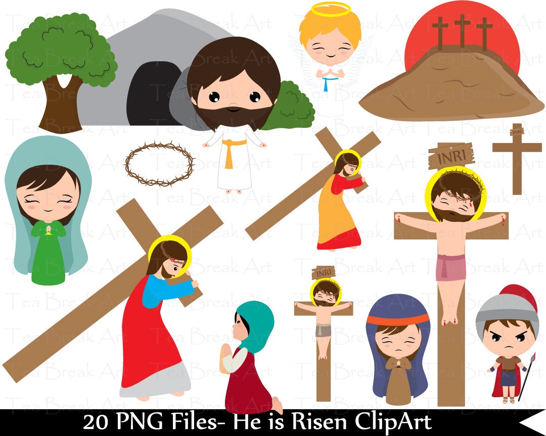 Jesus Risen Clipart