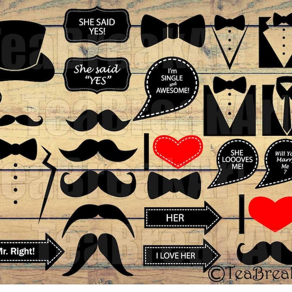 Mustache Iron On - Etsy