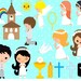 123 PNG Files First Communion Clipart digital Clip Art | Etsy