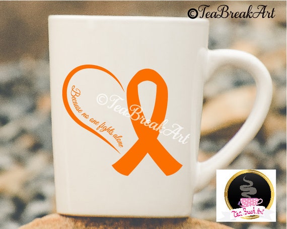 Leukemia Ribbon Heart