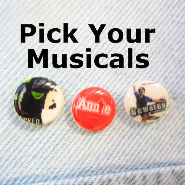 Broadway Musical Pin - Etsy