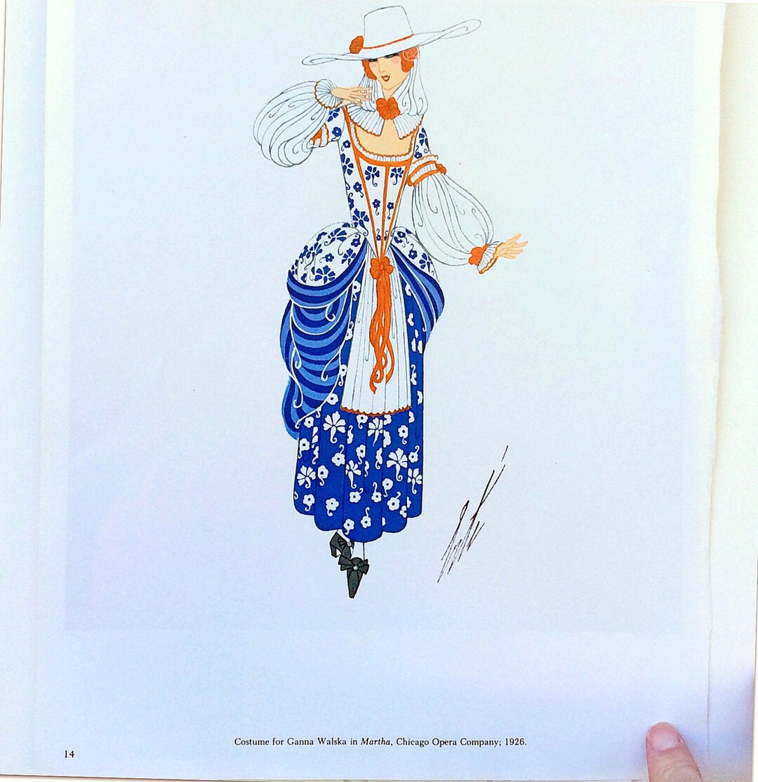 Erté Art Print, Vintage Fashion Illustration, Wall Decor - Etsy