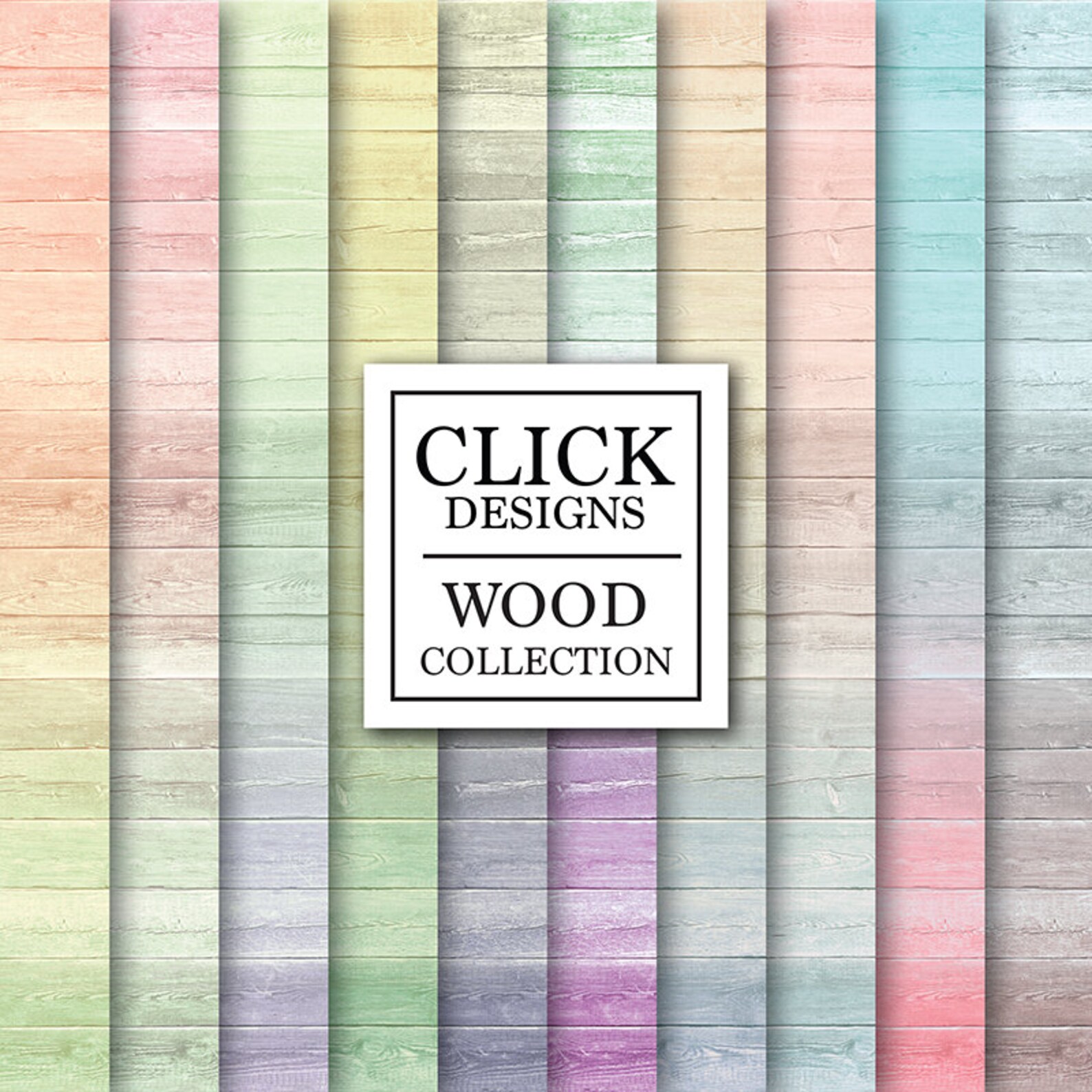 Wood Digital Paper: ombre Wood Distressed Colorful | Etsy
