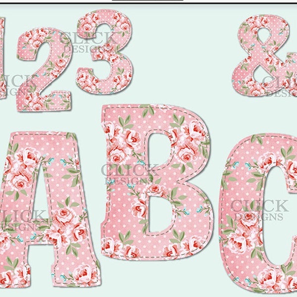 Shabby Chic Letters - Etsy