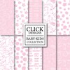 Flamingo Digital Paper: flamingos Birds in Pink, Teal, Coral, Feathers ...