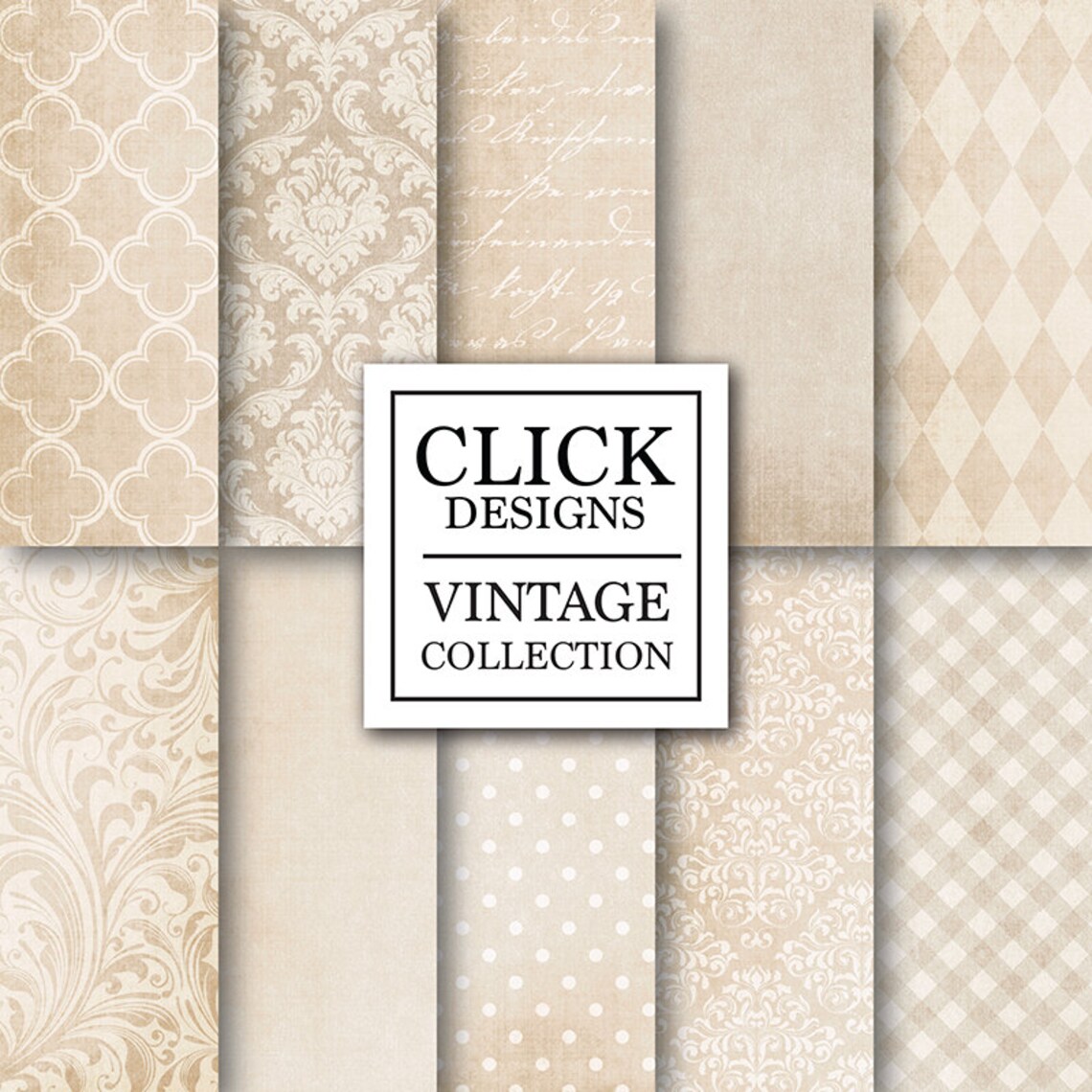 Wedding Digital Paper: beige Textures Textured - Etsy