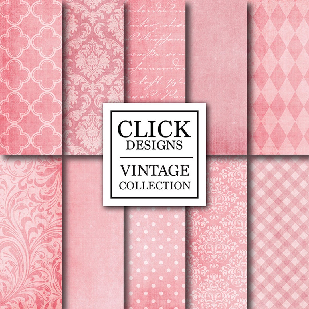 Pink Digital Paper: pink Textures Textured Digital Papers in Pink ...