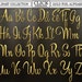 GOLD FOIL ALPHABET Digital Clipart: Letters, Numbers, Symbols ...