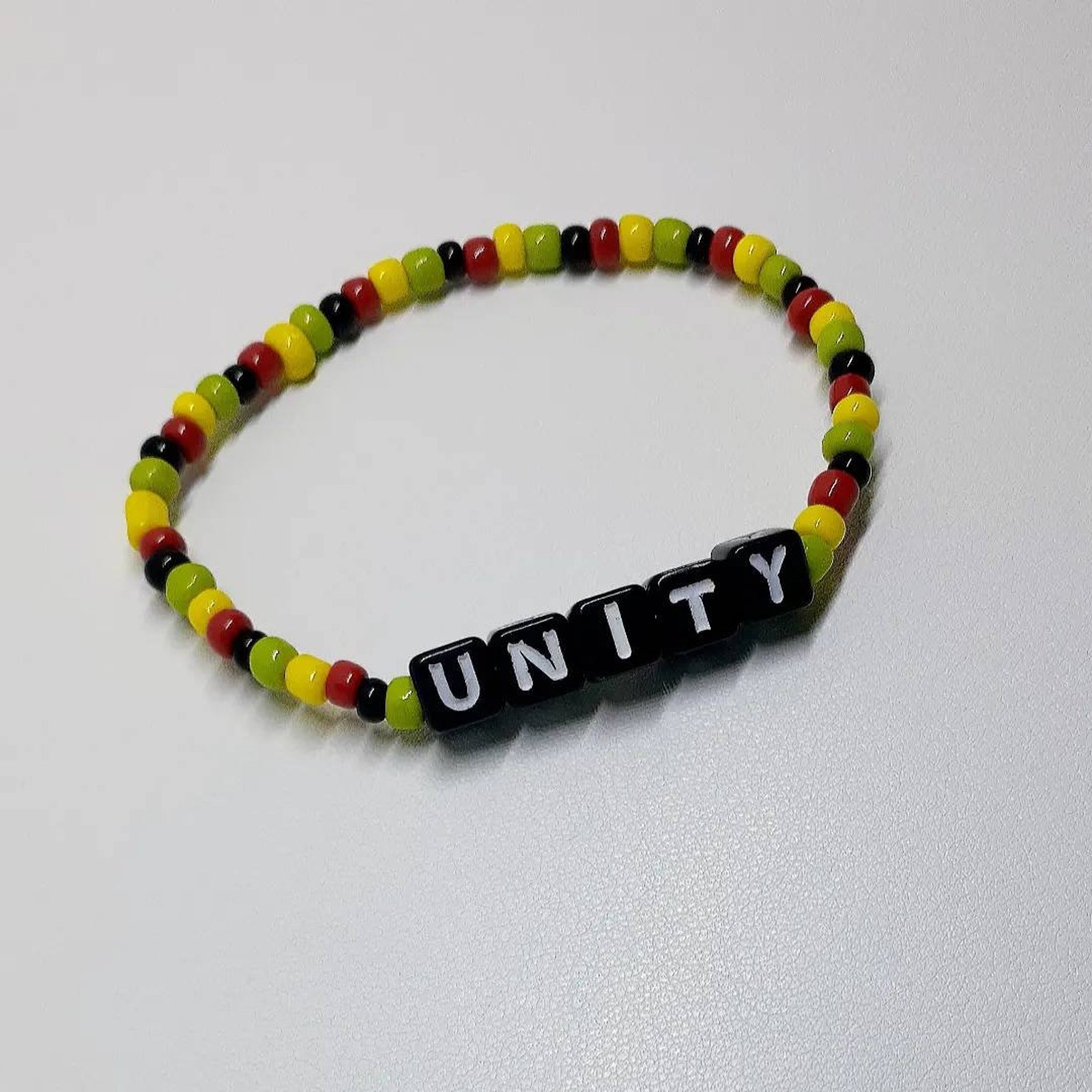 BLM (black Lives Matter) Unity Stretch Bracelets - Etsy
