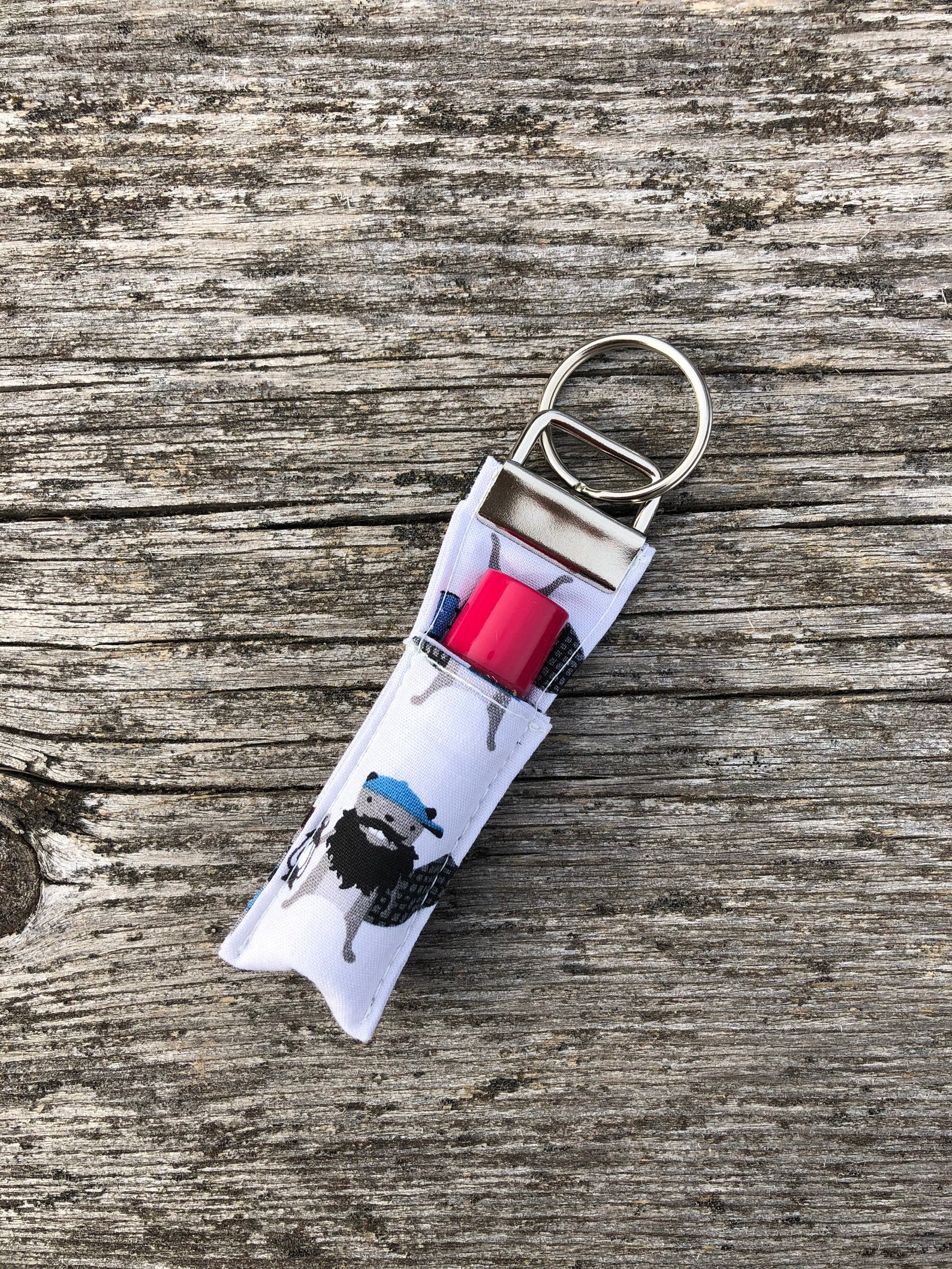 Lip Balm Keychain Lip Balm Keyfob Lip Balm Holder Backpack | Etsy