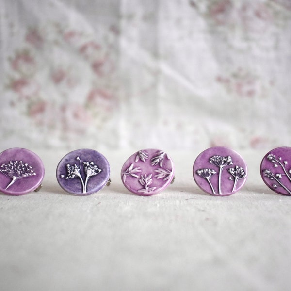 Ceramic Brooch - Etsy