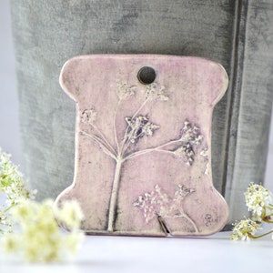 Thread Holder Ceramic Embroidery Thread Holder Botanical - Etsy
