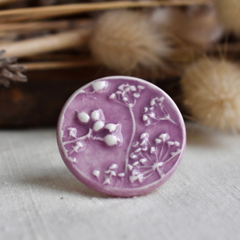Ceramic Brooch - Etsy