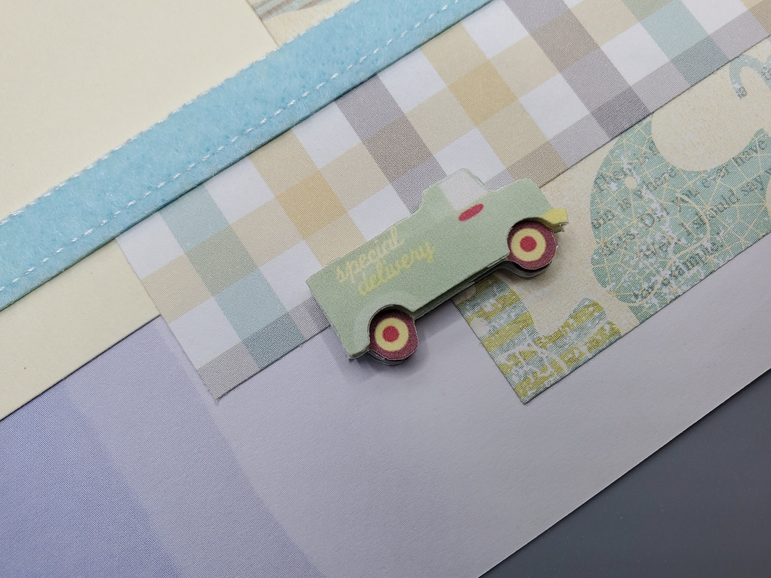 Tiny Miracle- 12X12 Scrapbook Page, Baby Premade Scrapbook Page ...