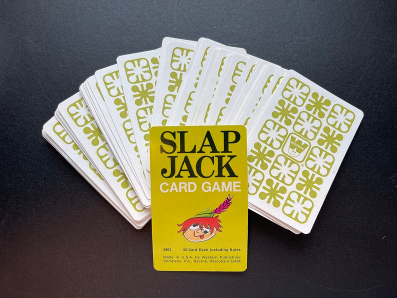 1960s Slap Jack Card Game Complete - Etsy