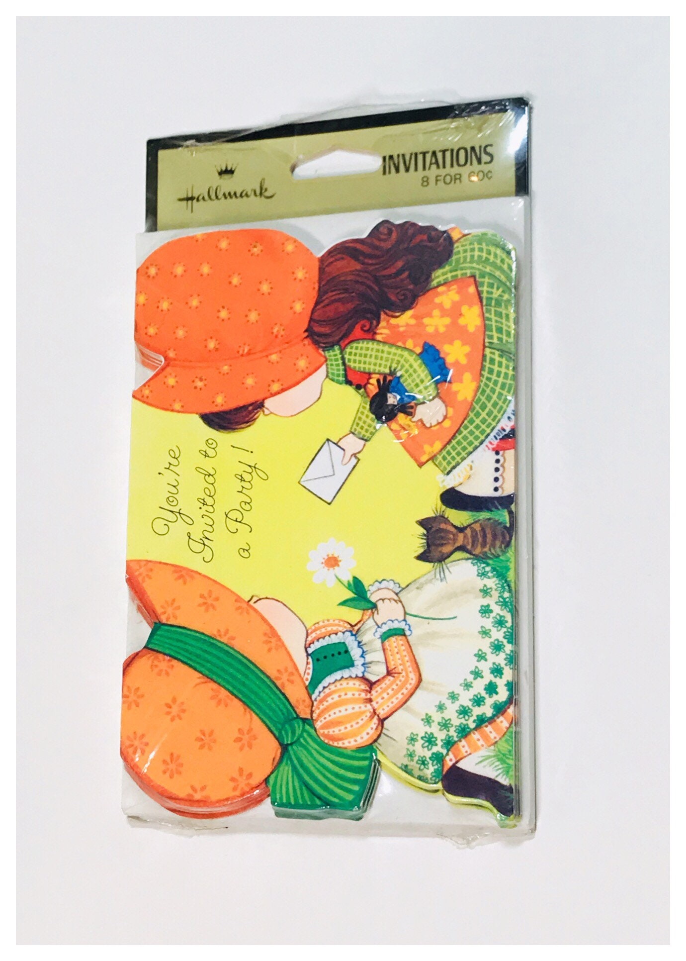 Holly Hobby Party Invitations Vintage Hallmark Sealed Set of - Etsy