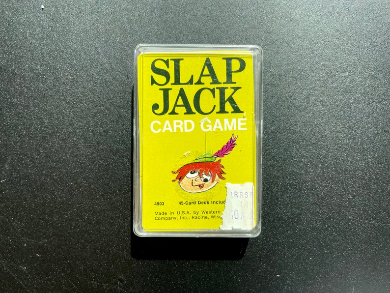 1960s Slap Jack Card Game Complete - Etsy