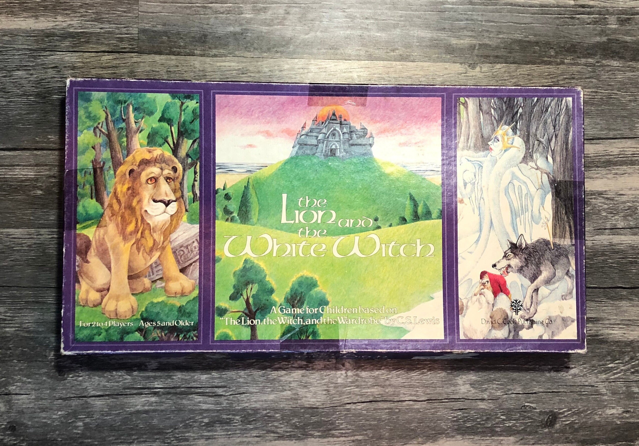 The Lion and the White Witch Board Game 1983 - Etsy