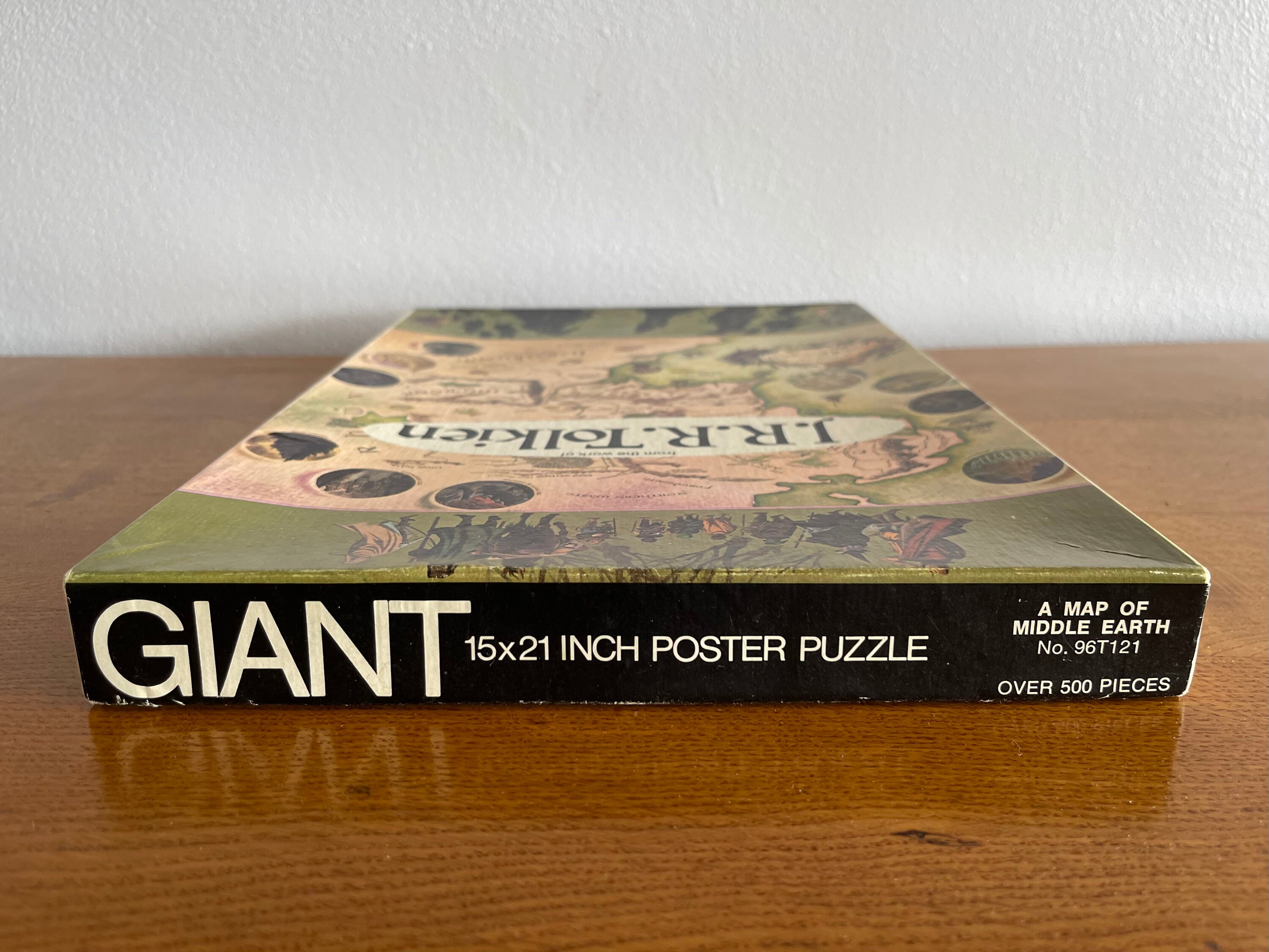 Tolkien Middle Earth Map Puzzle – Vintage 1971 First Edition - Etsy