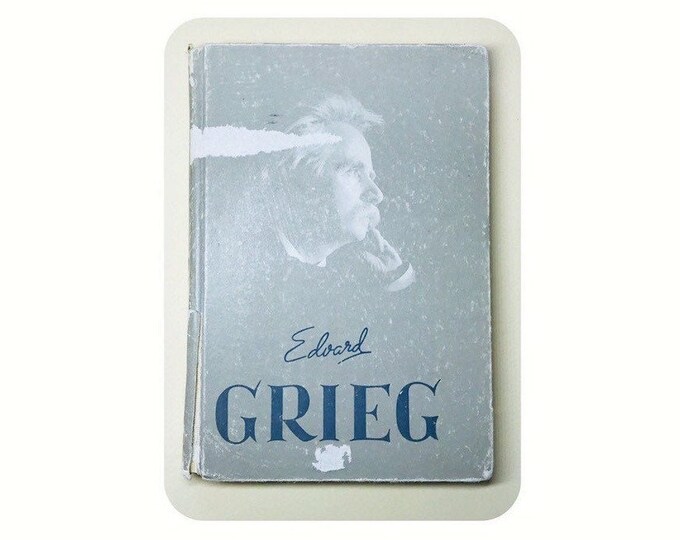 Edvard Grieg Composer Published by J.W. Eides Boktrykkeri - Etsy
