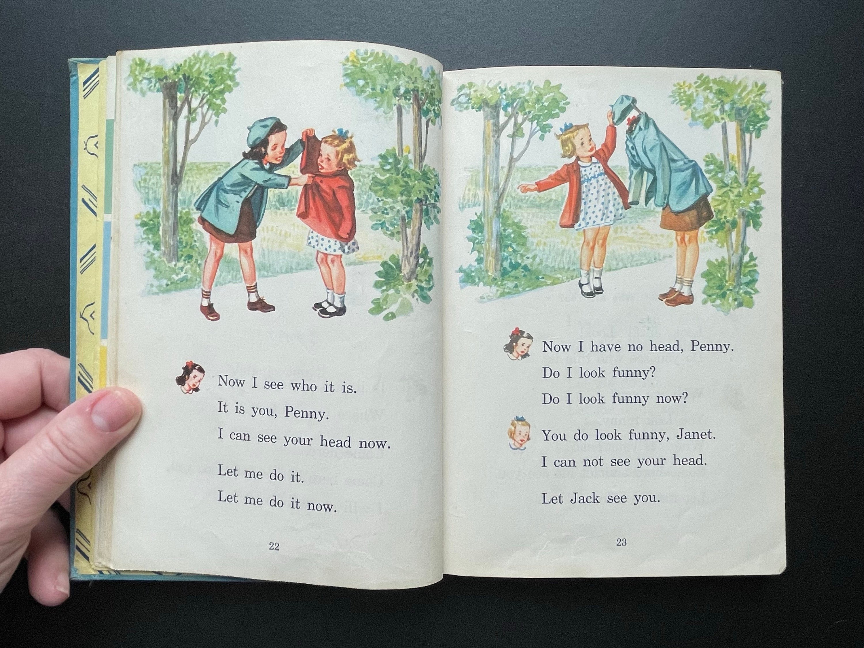 Jack and Janet 1949 Children's Reader: Illustrated Collectible Textbook ...