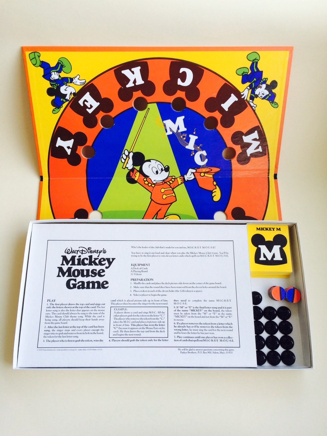Mickey Mouse Board Game | Etsy
