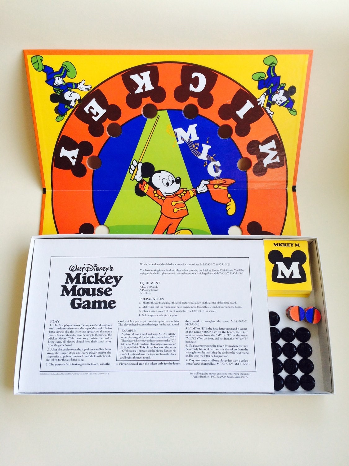 Mickey Mouse Board Game - Etsy
