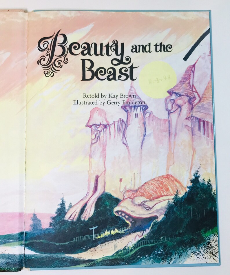 Beauty and the Beast 1978 Edition | Gerry Embleton Illustrated ...