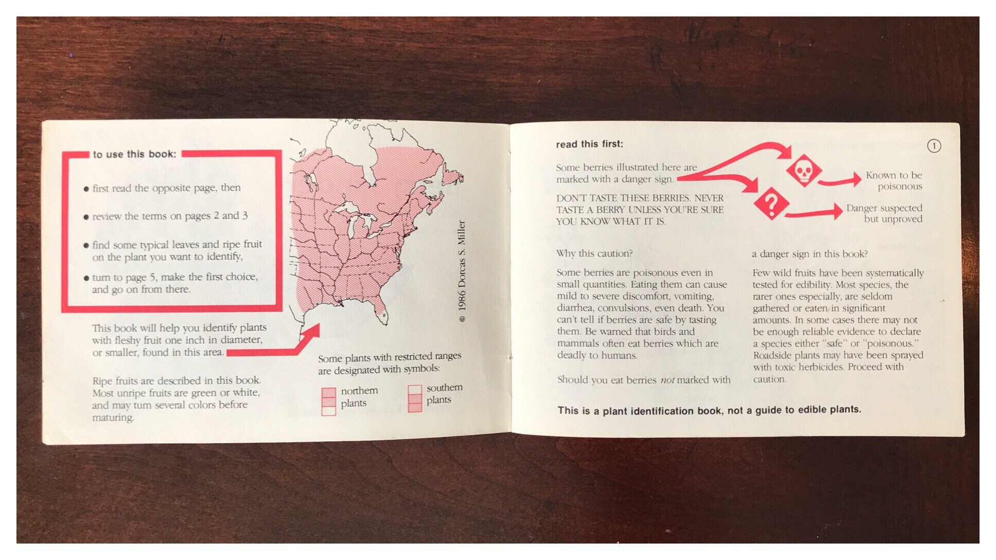 Berry Finder by Dorcas S. Miller, A Guide to Native Plants With Fleshy ...