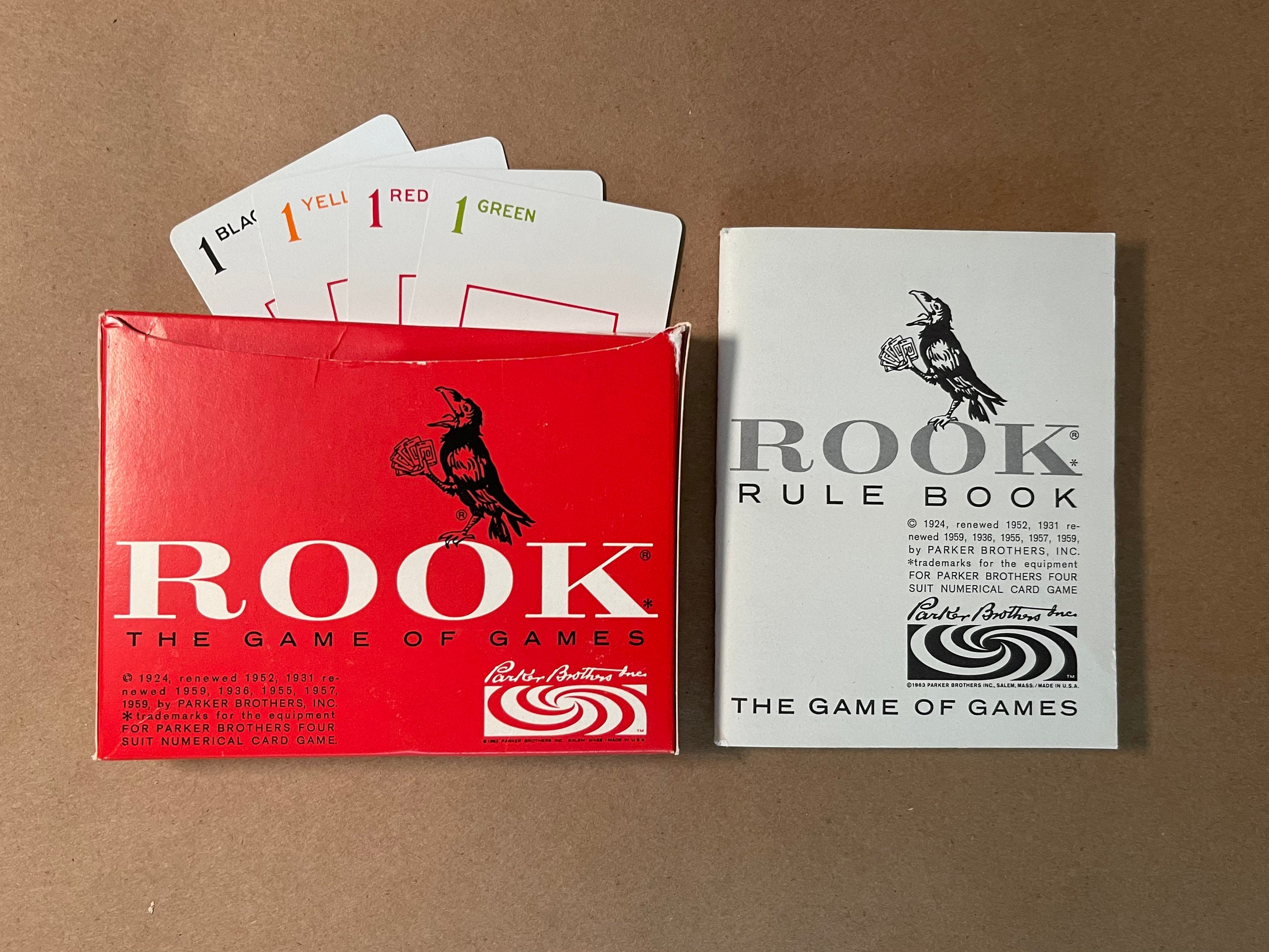 1963 Rook Card Game - Etsy