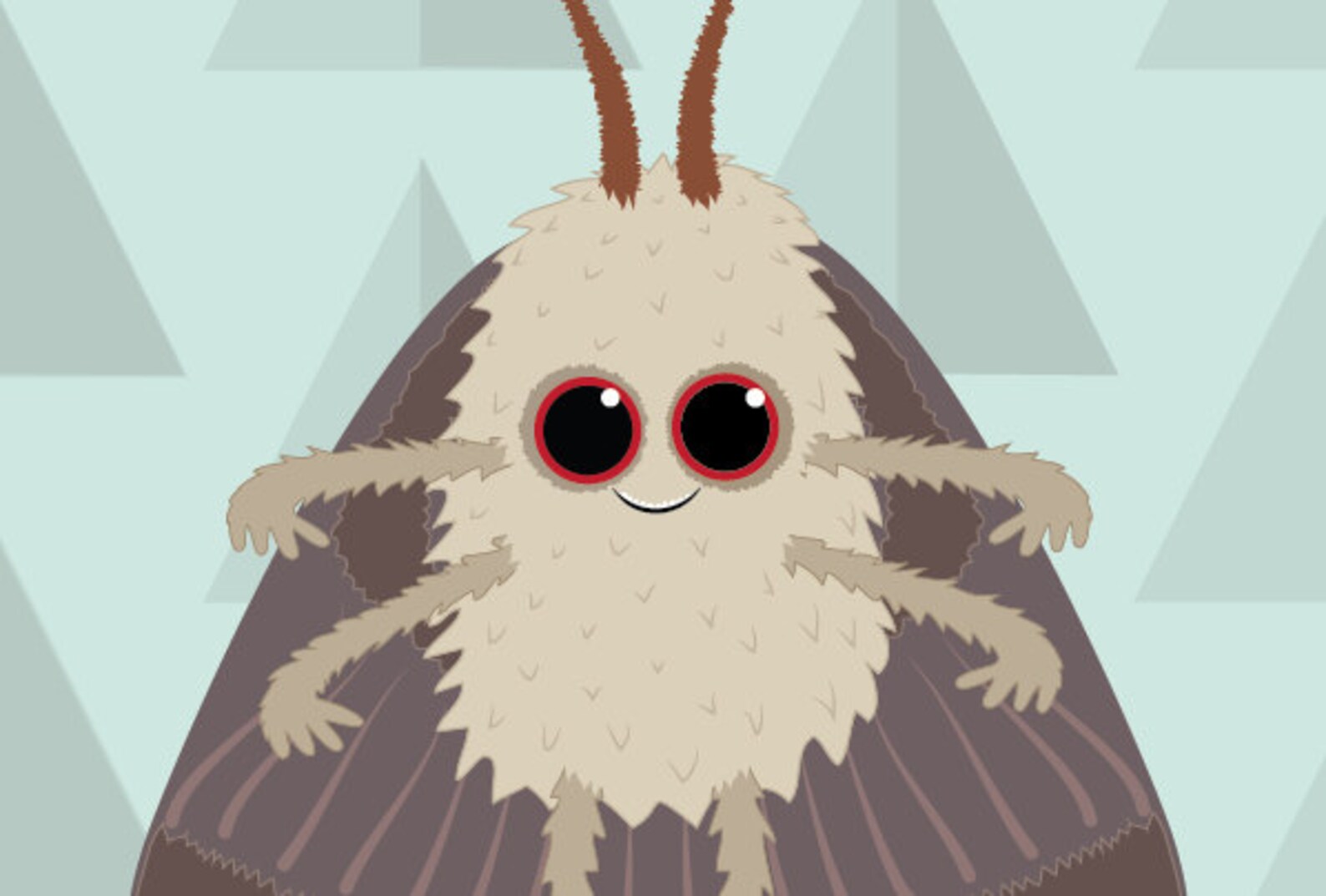 Mothman Children's Art Marv the Mothman Cryptozoology - Etsy