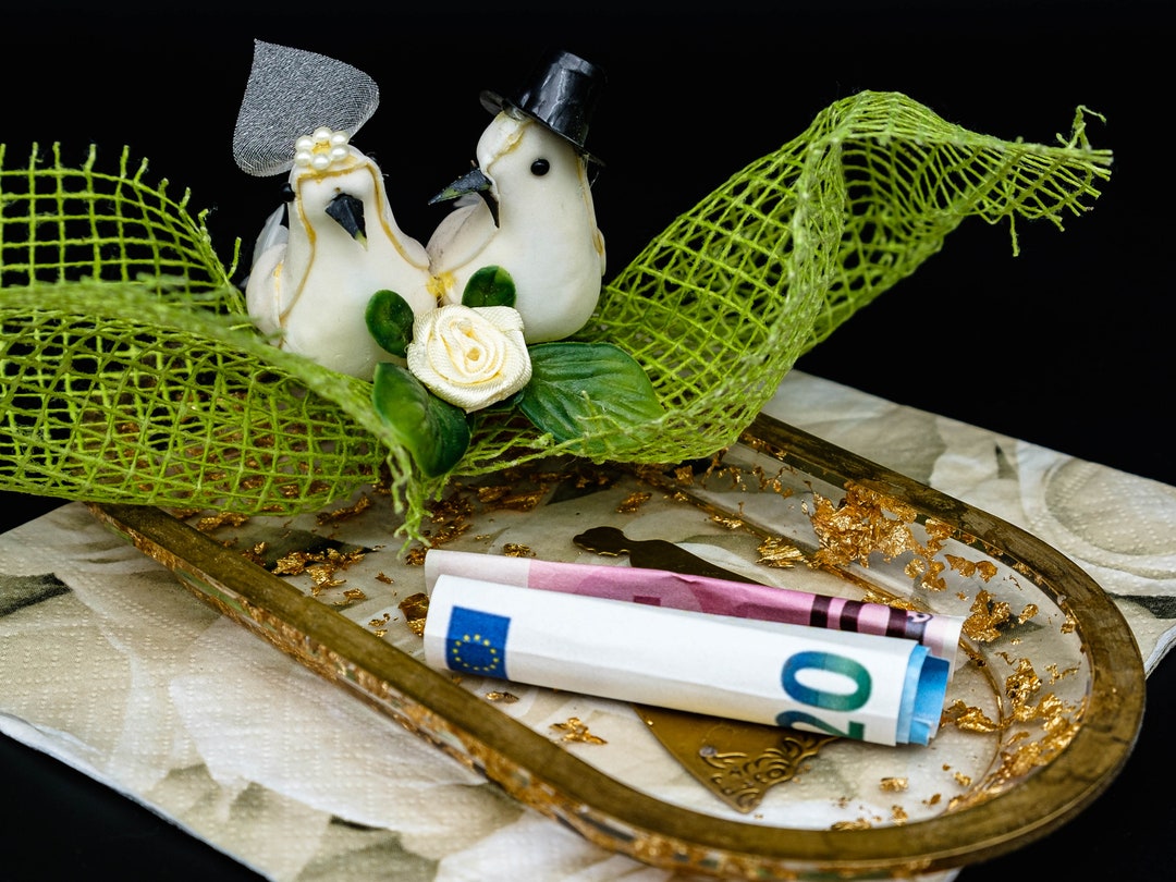 Monetary Gift Wedding Wedding Epoxy Resin - Etsy