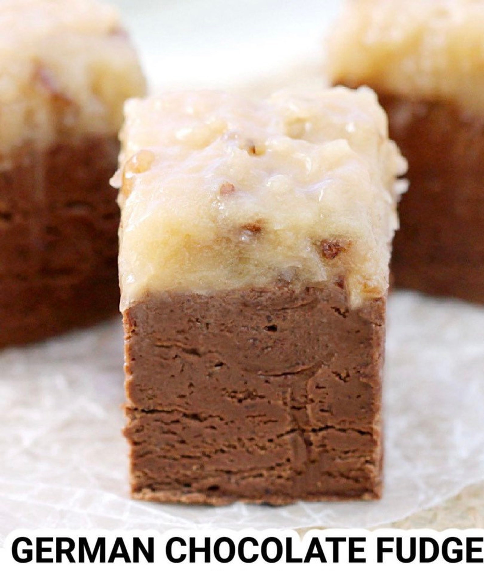 German Chocolate Fudge Great for up Coming Holidays - Etsy