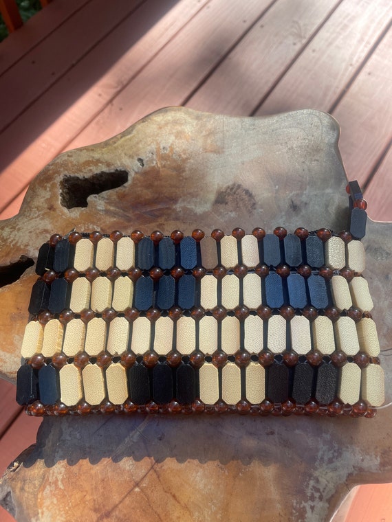 Handmade Wooden African Tribal Face Necklace And Earr… - Gem