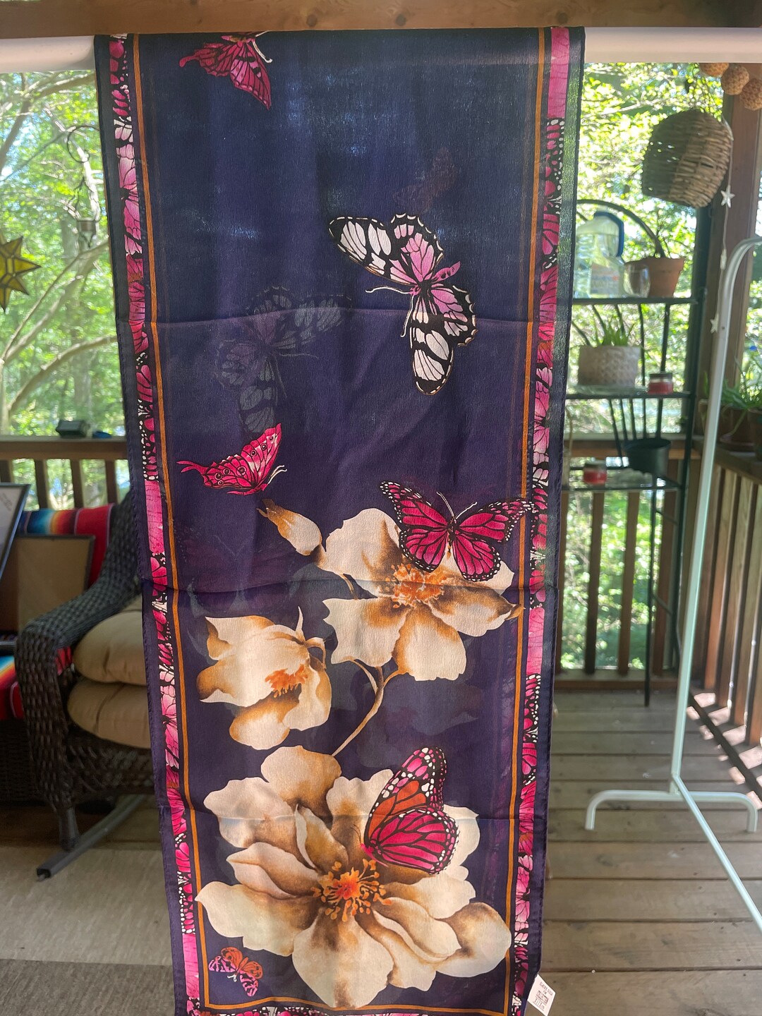 Elaine Gold Silk Scarf Collection XIIX LTD - Etsy