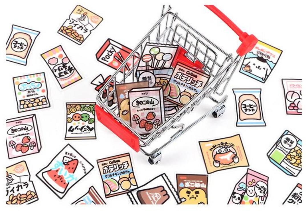 Cute Japanese Convenience Store Stickers - Etsy
